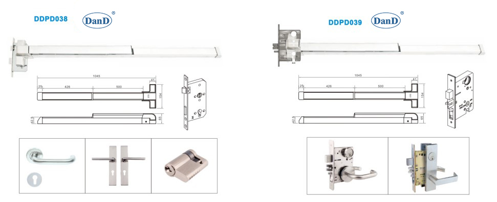 What is Panic bar and How to choose right model for Fire rated door ...