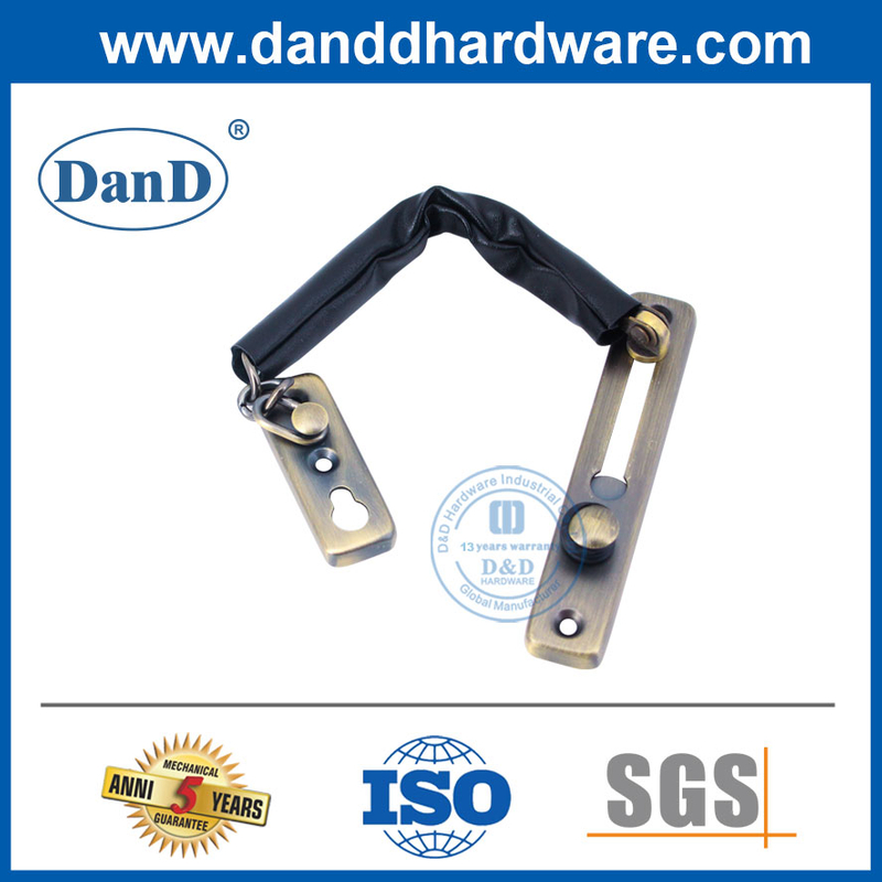 Indoor Chain Lock Stainless Steel Antique Brass Chain And Lock-DDG004 ...