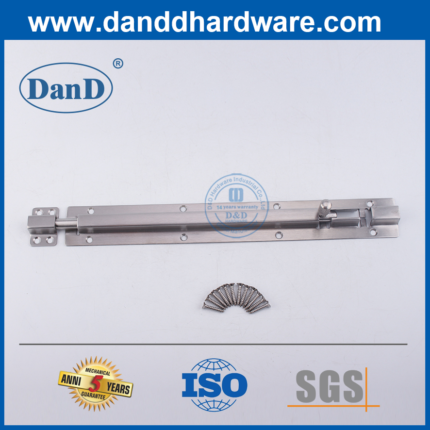 12 inch tower bolt stainless steel door latch barrel bolt-DDDB024 - Buy ...
