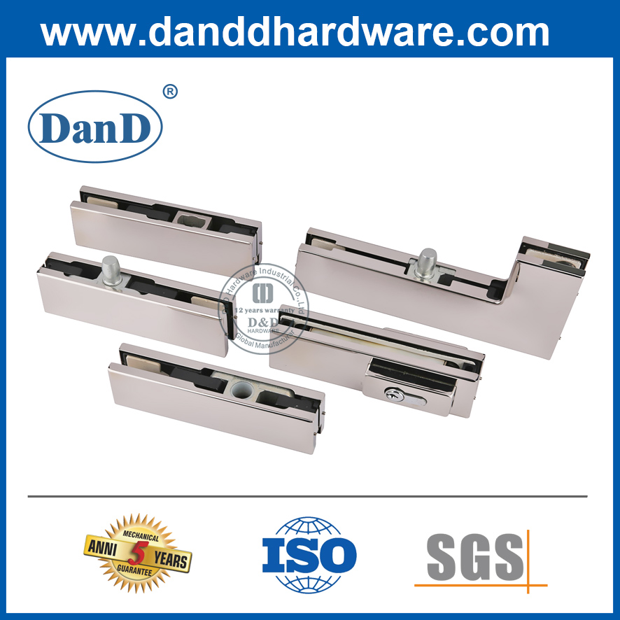 Stainless Steel Corner Patch Fitting for Commercial Glass Door-DDPT005 ...