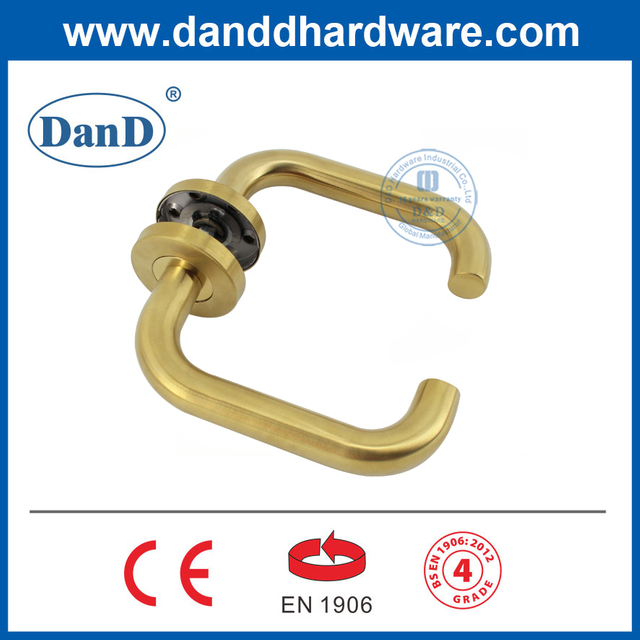 China Satin Brass Door Handles manufacturers, Satin Brass Door Handles ...